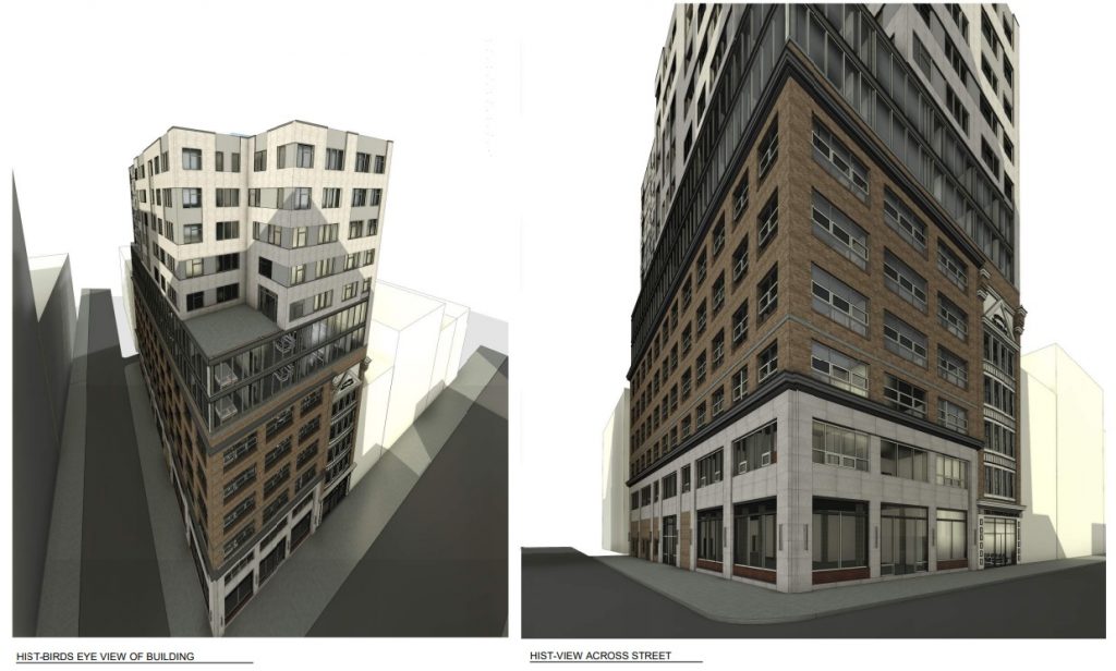Update: New Design Includes Rebuild of Old Facade at 7th & Chestnut ...