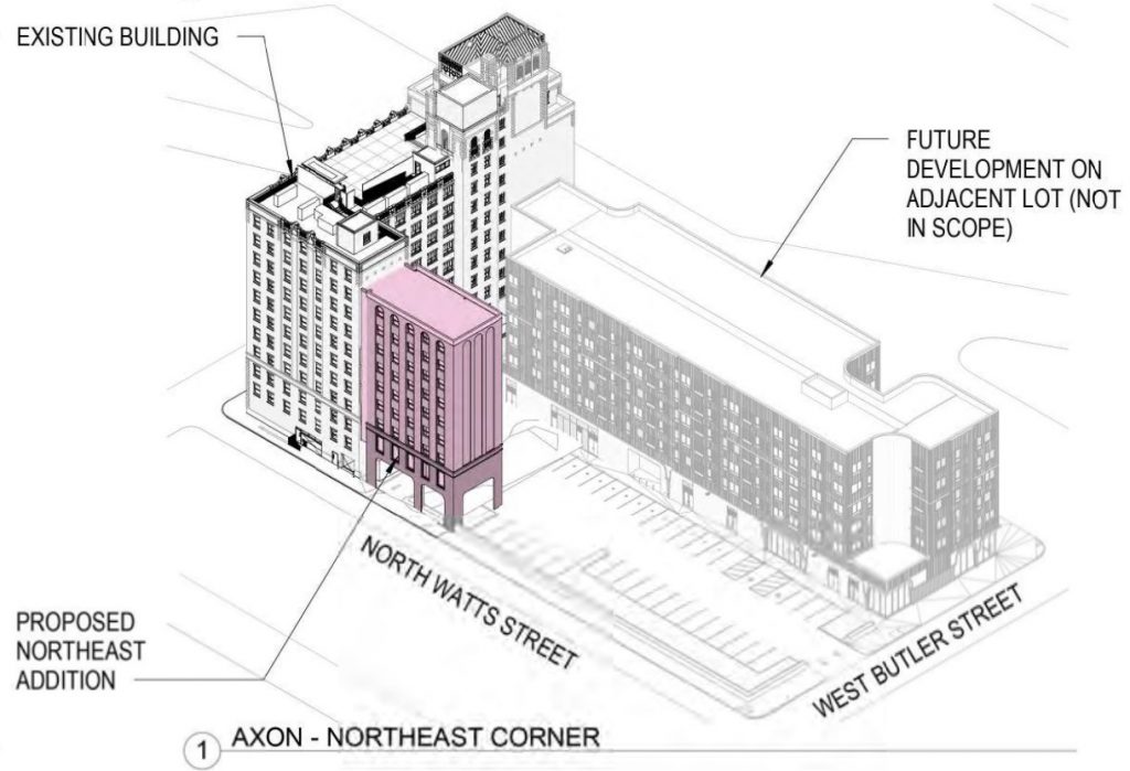 A New Addition, Renderings for North Broad's Beury Building - OCF Realty