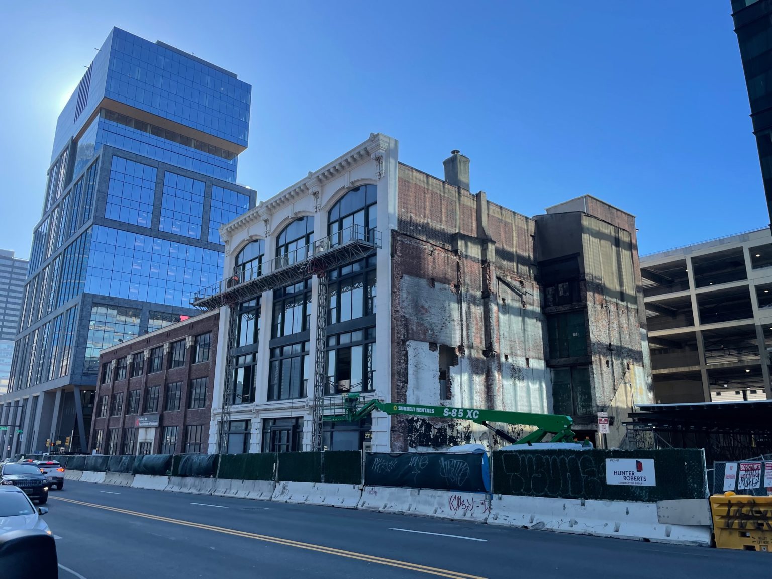 Demo Underway for Lab Overbuild at 2300 Market Street - OCF Realty