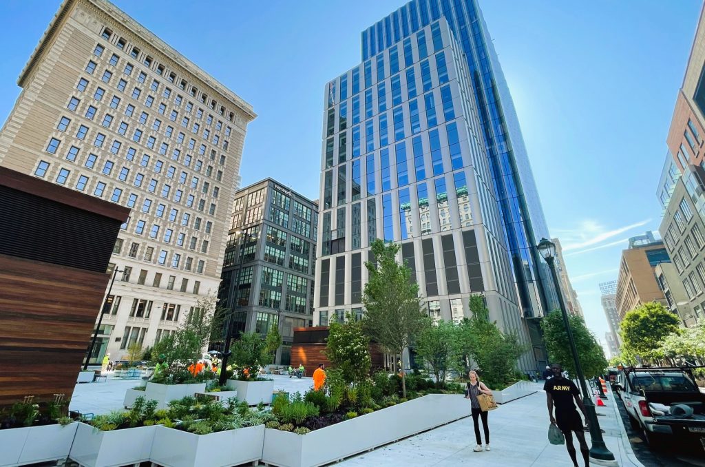 A New Plaza, Open Walkways for Honickman Center in Market East - OCF Realty
