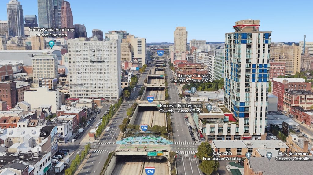 Chinatown Stitch Will Create a Park Over the Vine Street Expressway ...