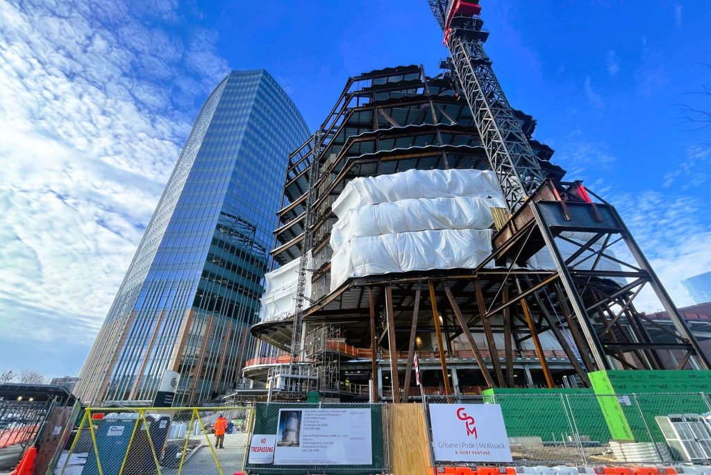 CHOP's SARB Tower Making Its Mark Next to South Street Bridge - OCF Realty