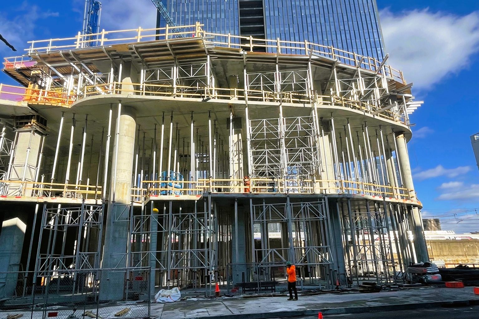 Curved Tower Above Ground on the Tiniest of Logan Square Lots - OCF Realty